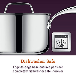 Breville Thermal Pro Stainless Steel Frying Pan / Fry Pan / Stainless Steel Skillet - 10 Inch, Silver