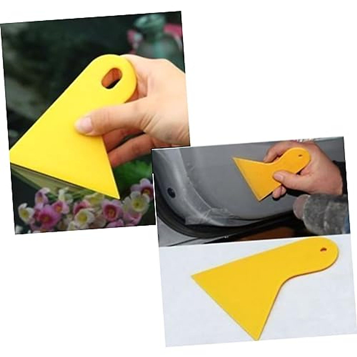 SEWOART Small Scraper The Tools DIY Scraper Glue Scraper Yellow