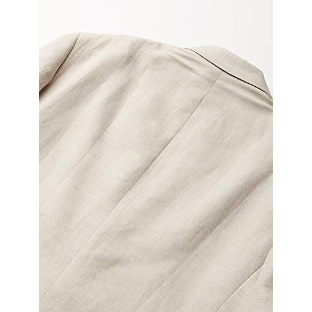 Perry Ellis Big & Tall Suit Jacket Men's Big, Natural Linen Herringbone, 46 Long (Tall)