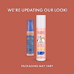 Bark & Whiskers Antarctic Krill Oil Liquid Pump, 1.45 Fl. Oz. (186 Pumps), for Dogs and Cats, EPA and DHA for Brain and Joint Health, Veterinarian Formulated, MSC Certified, Non-GMO, Dr. Mercola