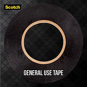Scotch 3M 700 Electrical Tape, 3/4 in x 66 ft x 7 mil, High-Quality Vinyl Insulating Tape for Excellent Mechanical Protection, for Primary Insulation Up to 600V, for Indoor and Outdoor Use (03429NA)