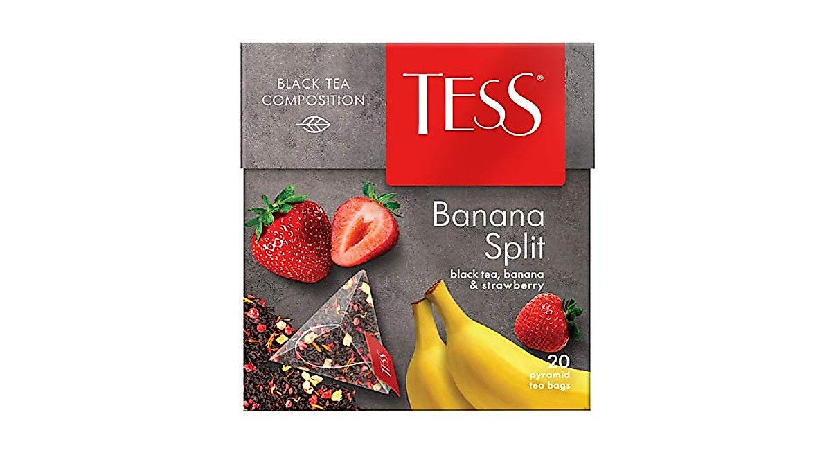Tess Banana Split Black Tea - Enjoy Sweet Aroma
