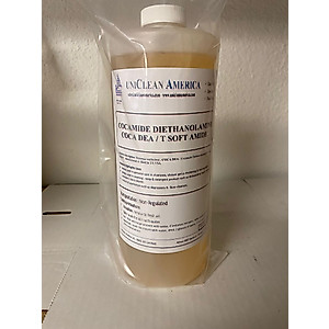 Cocamide Diethanolamine - COCA DEA - Cocamide DEA 85% - UniClean America - Made in USA - Size: 16 fl oz