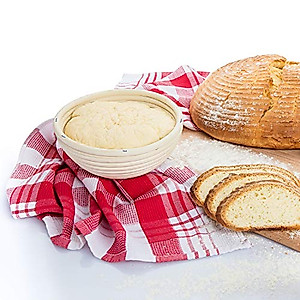 Westmark Round Fermentation Baskets, 10" diameter, Wicker