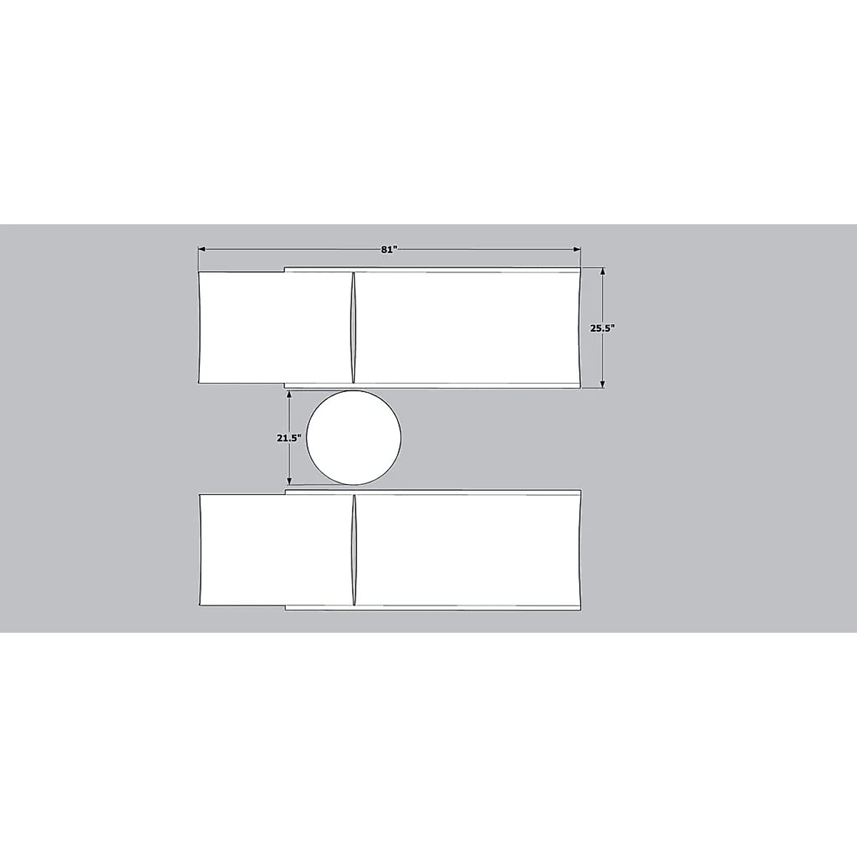 AKOYA Outdoor Essentials Juno 3 Piece Chaise Lounge Chair Set in Charcoal