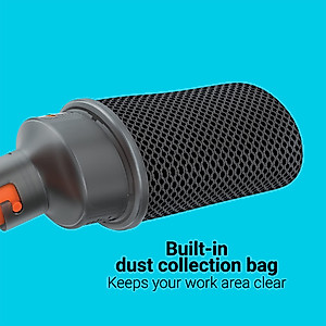 BLACK+DECKER 2.4 Amp 5 in. Electric Random Orbit Sander (BDERO600)