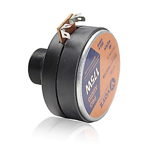 VOYZ 175 Watt Super Bullet Horn Driver 3” 8 ohms 18oz Magnet Threaded for Horn Mounting 1 Pair (2pcs) (VZ-995)