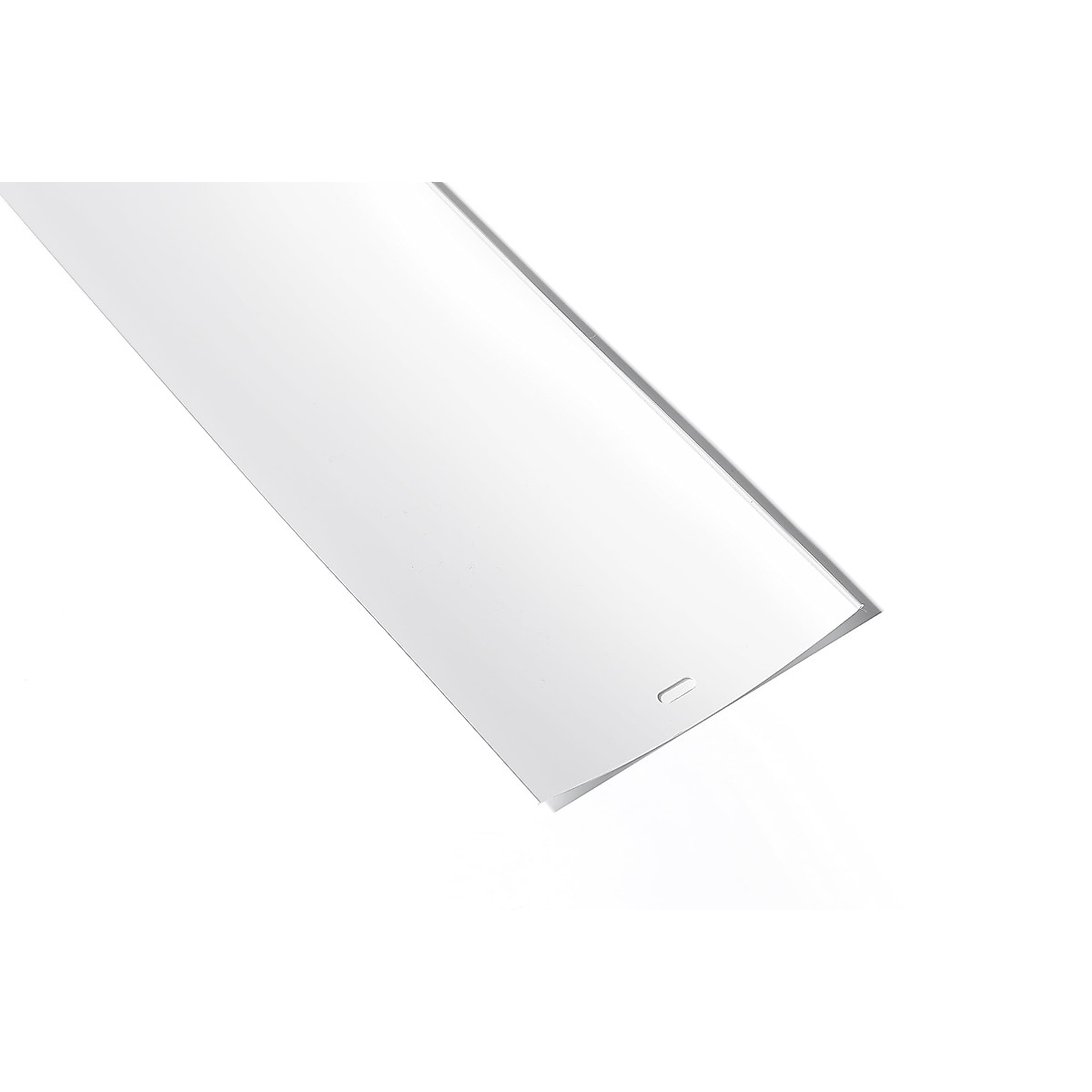 White Vertical Blinds Replacement Slats, for Doors and Windows. Easy Install Standard Replacement, 82.5” Long (2)