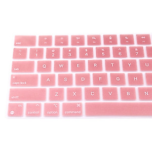 Keyboard Cover Compatible for MacBook Air 15 M2 A2941, 2022 MacBook Air 13.6 inch M2 A2681, 2021-2023 Release MacBook Pro 14/16 M3/M2/M1 Pro/Max A2918 A2992 A2779 A2442 A2991 A2780 A2485 (Rose Gold)
