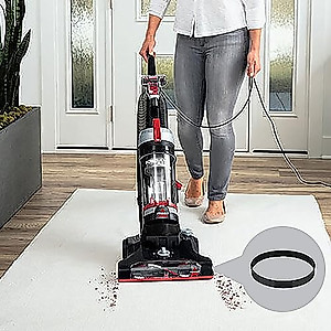 Vacuum Belts for Bissell 2191, 2191U, 2190, 1700, 1701, 1797, 2691, 2692, 1240, 12B1, 68C7, 3920 Series PowerForce Helix (Turbo) Vacuum Cleaner Replace Parts 2031093 (Pack of 2)