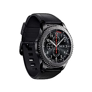 Samsung Gear S3 Frontier 46mm Smartwatch - SM-R765 LTE – Verizon –Phone, Black (Renewed)
