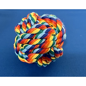 Dog Chew Toys, Set of 4 Dog Rope Toys for Aggressive Chewers, Dog Toys with Safe Material, for Playtime and Teeth Cleaning