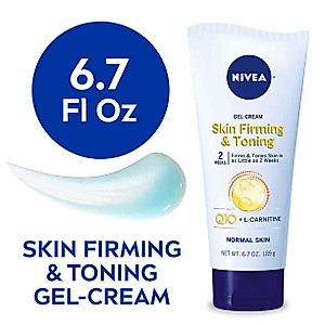 NIVEA Skin Firming & Toning Gel Cream, 6.7 Oz, Pack of 2