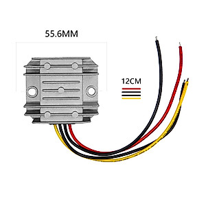 24V 36V 48V to 12V DC DC Step Down Converter Buck 20V~60V Voltage Reducer Waterproof Module Transformer (30A 360W)
