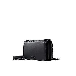 ALDO Women's Mini Greenwald Crossbody Bag, Black/Black