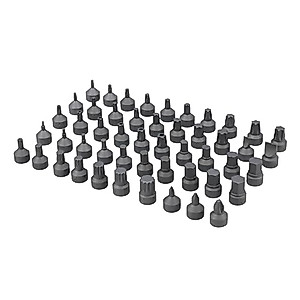 Laser 7653 Stubby Bit Set 1/4" D 50pc