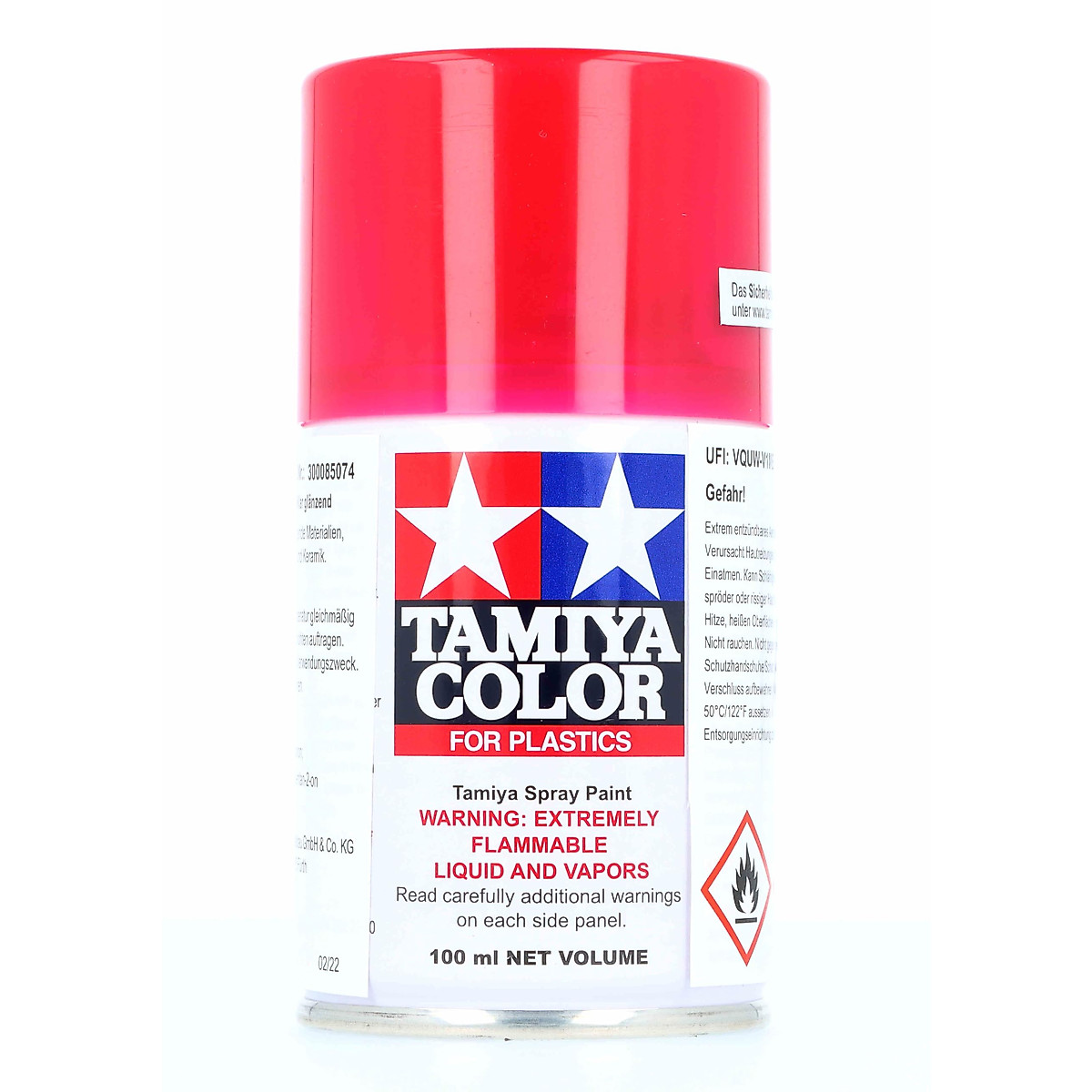 Tamiya Spray Lacquer TS-74 Clear Red - 100ml Spray Can 85074