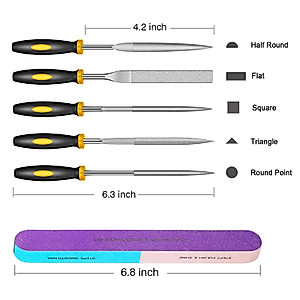 Resin Sanding and Polishing Kit,23 Pieces YASPIT Resin Casting Tools Set, Include Sand Papers,Resin File,Polishing Blocks,Scissors,Wooden Brush for Polishing Epoxy Resin Jewelry Making Supplies