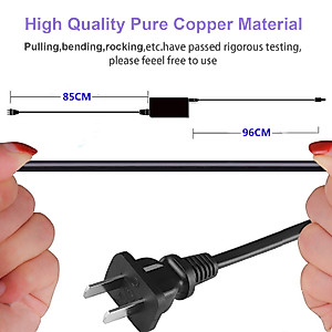 42V 2A Power Charger Adapter Cable for Xiaomi M365, Spin, Skip, Segway Ninebot ES1 ES2 ES4, Bird, Lime, Lime-S Electric Scooter for 36V Li-ion Battery