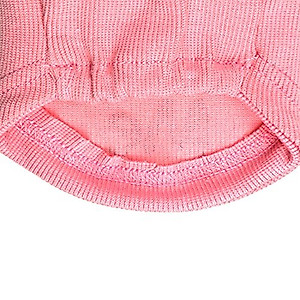 DroolingDog Pet Dog Clothes Puppy Shirt Dog Sweater Bitches Love ME Dog T-Shirt for Small Dogs, Large, Pink