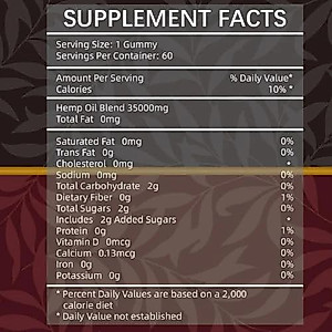 Organic Greek : Premium High Potency Hemp Gummy Bears and Natural Vitamins,Muscle Relax, Sleep Calm, Stress Relief USA