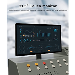 waveshare 21.5inch Capacitive Touch Monitor, 1080×1920 Full HD, Compatible with Raspberry Pi/Jetson Nano/PC-Monitor Only