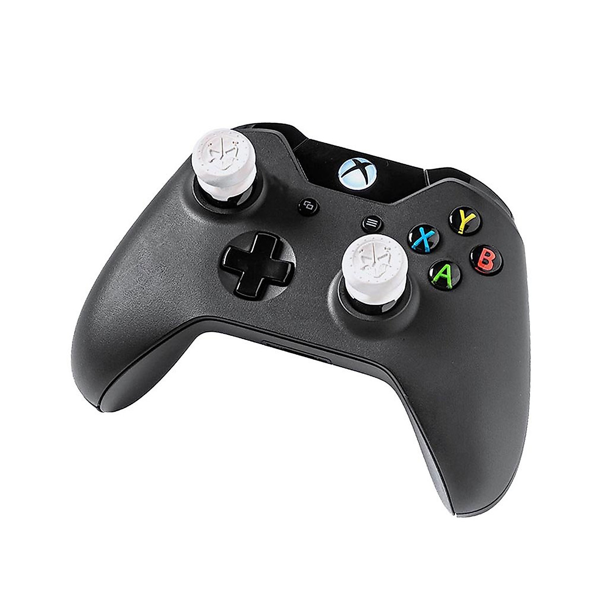 KontrolFreek FPS Freek Phantom for Xbox One Controller | Performance Thumbsticks | 2 High-Rise Concave | White