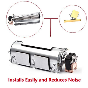 BLOT BLOTMC Fireplace Blower Kit for Monessen Hearth, Martin Fireplaces, Monessen Fireplace Blower Martin Fireplace Blower Replacement, Blower Kit for Majestic Martin 400DVB Direct Vent Series