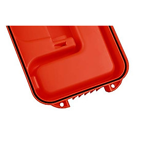 Attwood 11834-1 Boater's Box, Bright Safety Orange