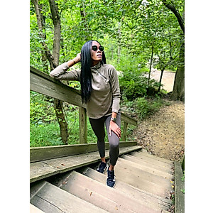 RBX Active Women's Squat Proof Full Length Gym Running Yoga Leggings Deep Teal F22 L