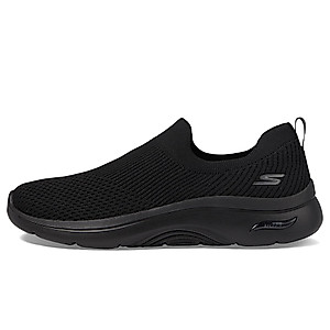 Skechers Women's Go Walk Arch Fit 2.0-Paityn Sneaker, Black, 8.5
