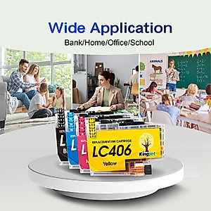 Kingjet Compatible Ink Cartridge Replacement for Canon CLI-251XL CLI 251 XL (3C/3M/3Y) Work with PIXMA MX922 IP7220 MG5520 MG5420 IX6820 IP8720 MG7120 MG6320 Printer