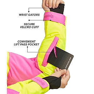 Tipsy Elves Bright Women's Ski Suit Neon Powder Blaster from Size Large