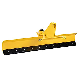 Titan Attachments 8 FT Rear Blade for Grading and Scraping with Manual Rotation