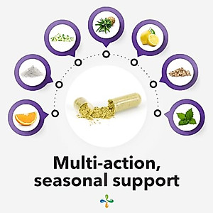 Breathe-X - Allergy & Sinus Relief Supplement - Supports Sinuses & Nasal Discomfort - Non-Drowsy & Fast-Acting - Quercetin, Bromelain, Citrus Bioflavonoids, Nettle Leaf & Vitamin C - 90 Capsules