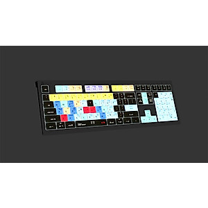 Logickeyboard Backlit 'Astra2' Designed for Composing in Steinberg Cubase on Mac • p/n LKB-CBASE-A2M-US