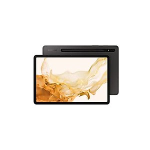 SAMSUNG Galaxy Tab S8 11” 128GB WiFi 6E Android Tablet, PC Experience, Large LCD Screen, S Pen Included, Ultra Wide Camera, Expandable Memory, Long Lasting Battery, US Version, 2022, Graphite