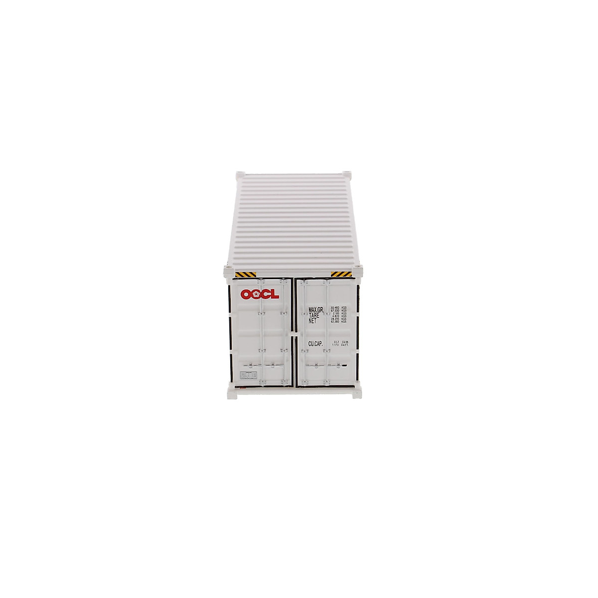 20' Dry Goods Sea Container OOCL White Transport Series 1/50 Model by Diecast Masters 91025 B