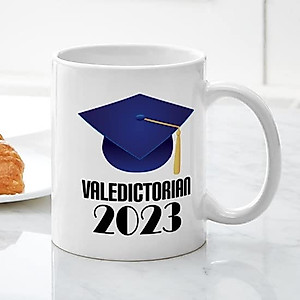 CafePress Valedictorian 2023 Mugs Ceramic Coffee Mug, Tea Cup 11 oz