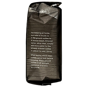 Allegro Coffee Organic Whole Foods Blend Ground Coffee, Light and dark roast, 12 oz (Pack of 1)