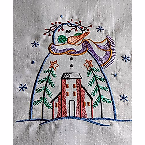 Quilt Kit Country Christmas/Pre Cut Ready to Sew/Finished Embroidery