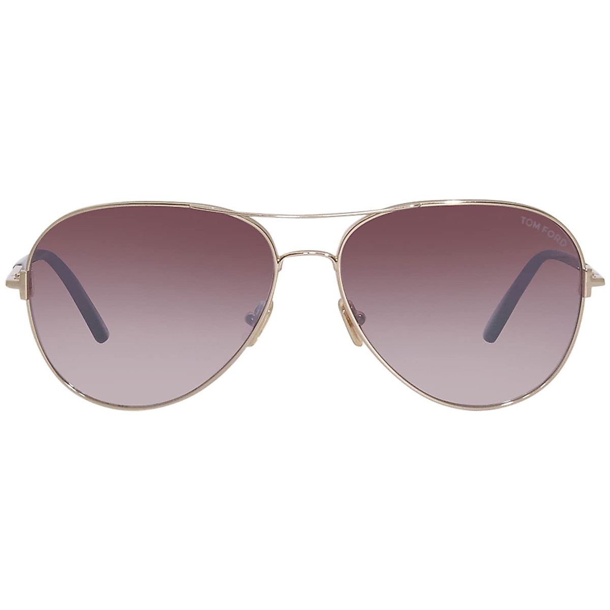 Tom Ford CLARK FT 0823 Shiny Rose Gold/Burgundy 59/14/140 unisex Sunglasses