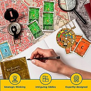 Exit: The Abandoned Cabin - Kennerspiel Des Jahres Winner, Card-Based Family Escape Room Game for 1-4 Players, Ages 12+