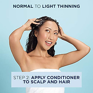 Nioxin System 3 Scalp Cleaning Shampoo and Therapy Conditioner Set for Color Treated Hair with Light Thinning