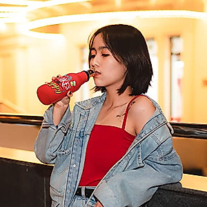 Summer Beer Bottle Insulator Sleeve with Zipper Neoprene Insulated Bottle Jackets Keep Warm and Cold Beer Bottle Sleeves with Stitched Fabric Edges for Party (12 Piece, Bright Style)