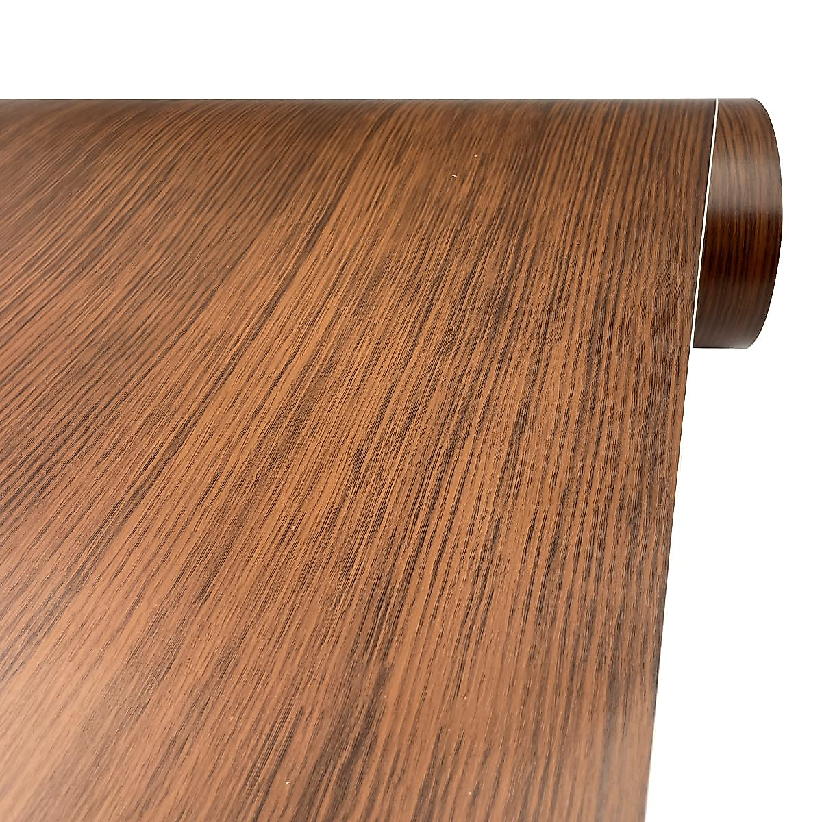 Yifely Brown Wood Grain Drawer Paper Self Adhesive Shelf Liner Slinding Door Night Stand Sticker 17.7 Inch by 9.8 Feet