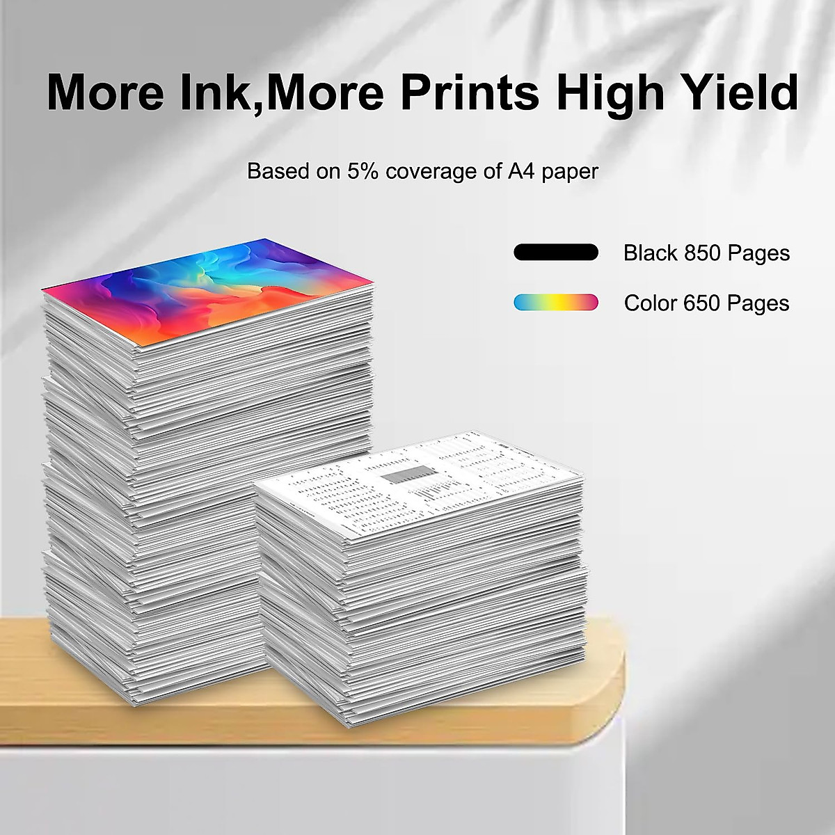 Akouta Remanufactured 67XL Ink Cartridge for HP 67 XL Black Color for HP 67 XL 3YM59A 3YM58A Used in Envy Pro 6452 6455 6458 DeskJet 1255 2732 2752 2755 DeskJet Plus 4140 4152 (1 Black 1 Color)