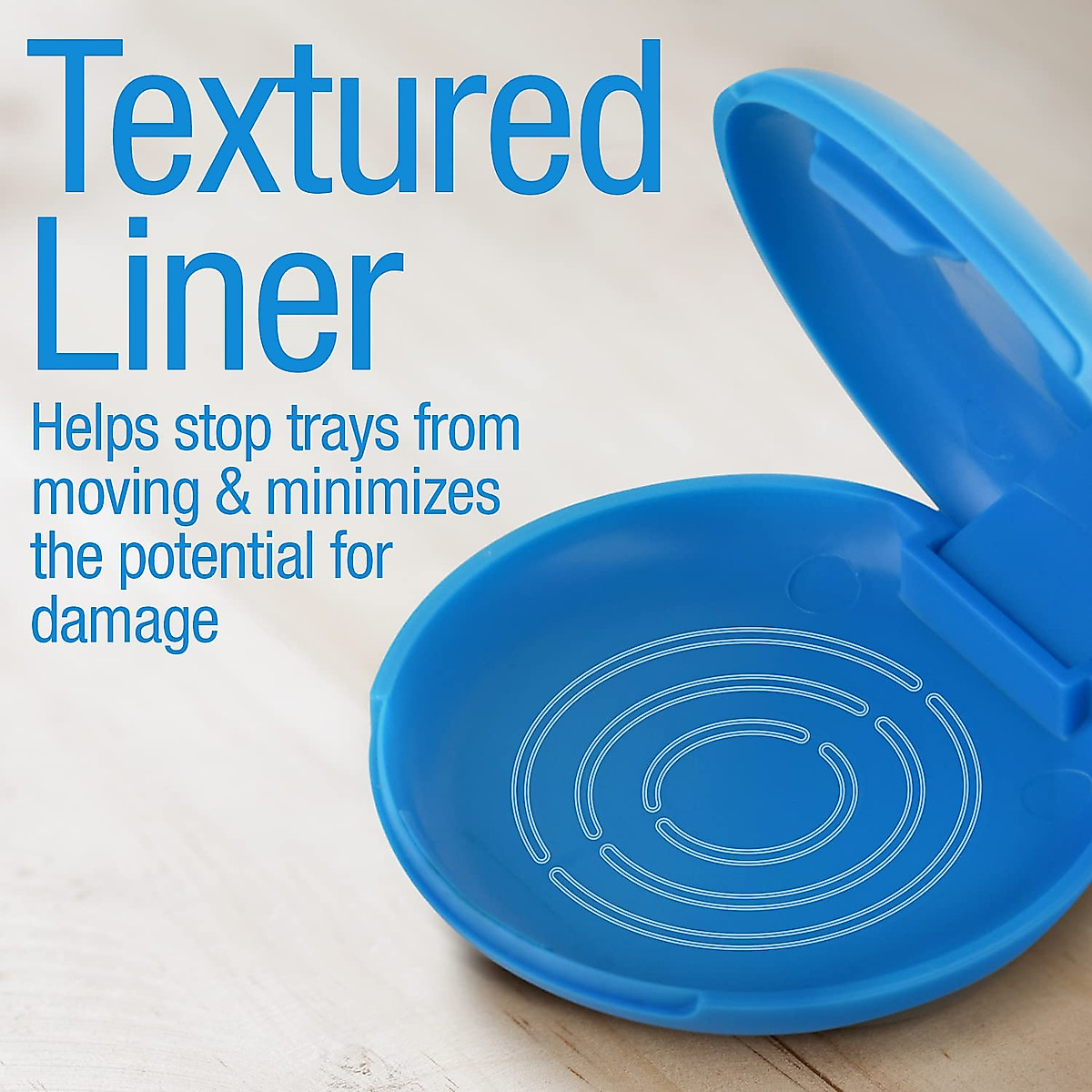 IMPRESA 3-Pack Retainer Case Set Intended for Invisalign Teeth Aligner – Slim, Portable Aligner Case Design for Secure & Easy Access – Slim Retainer Holder