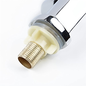 QAZWSXED LESANGBAIHUODIAN Chrome Bathroom Faucet Basin Copper Tap Single Handle Spout Sink Bath Cold Water Faucet Kitchen Faucet Bathroom Accessories