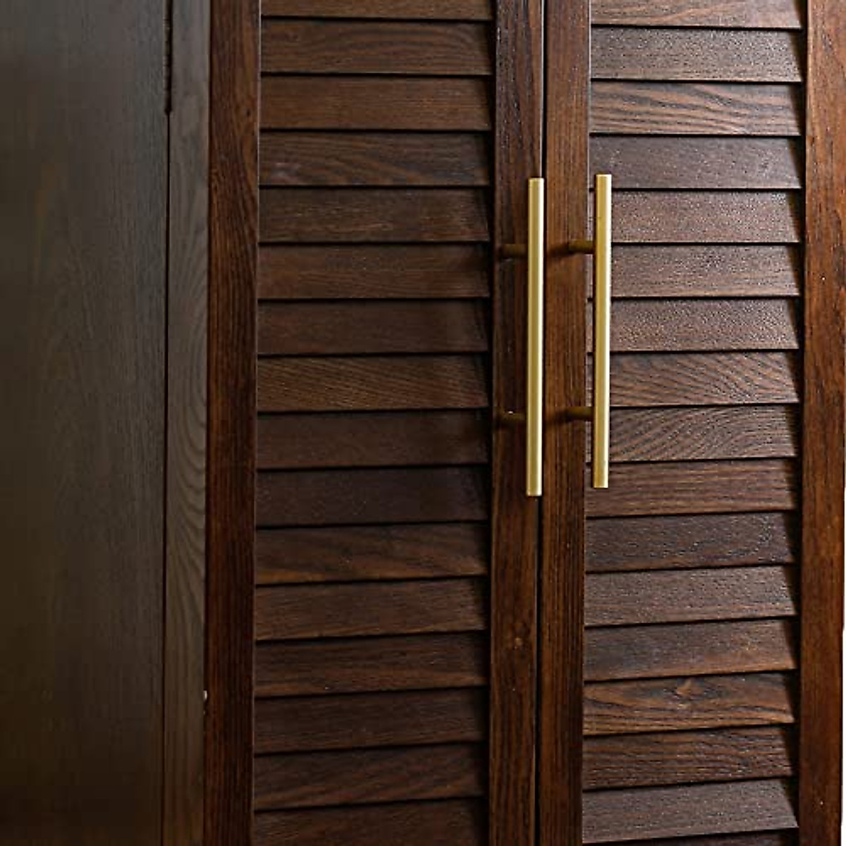 Hives and Honey Porsha Fully Locking Jewelry Armoire, Chocolate